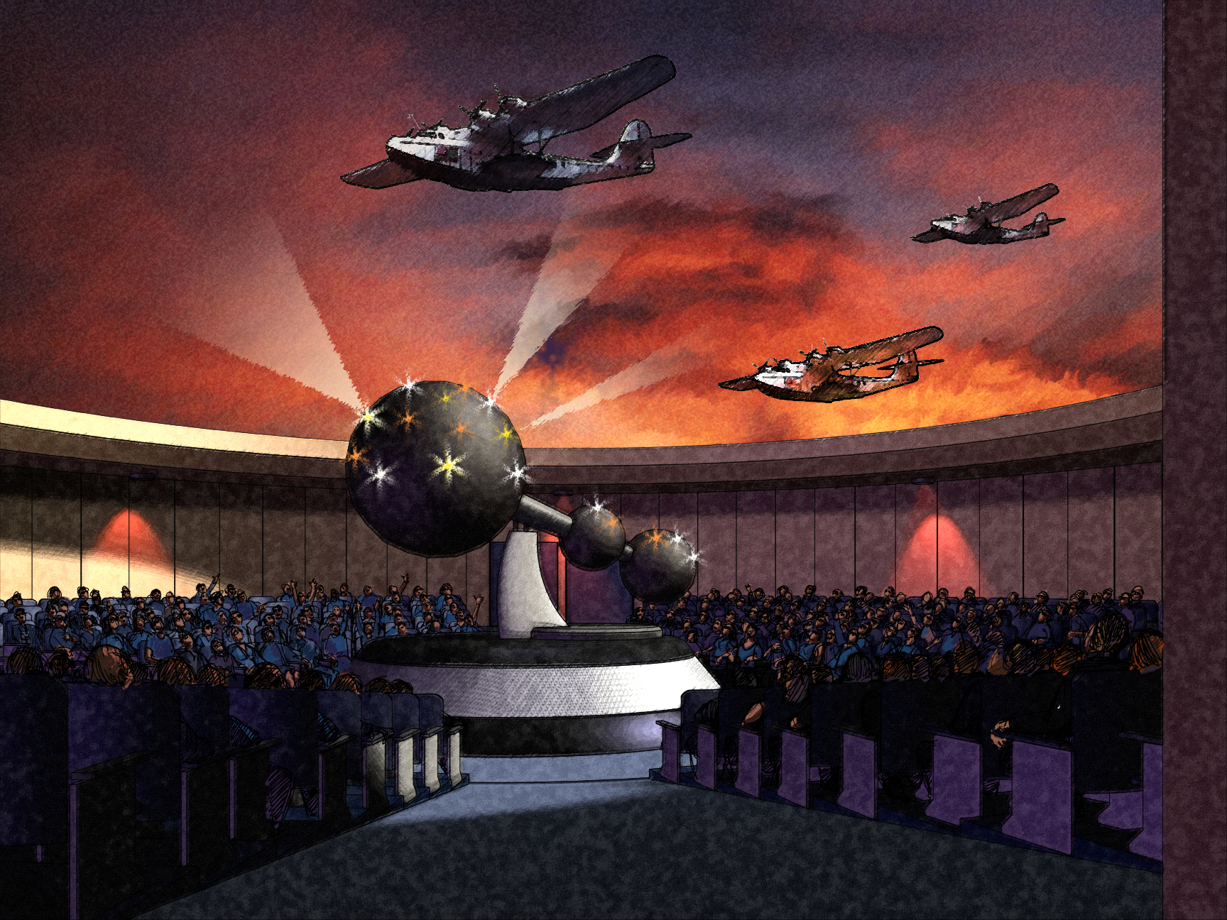 San Diego Air & Space Museum - Exline Design