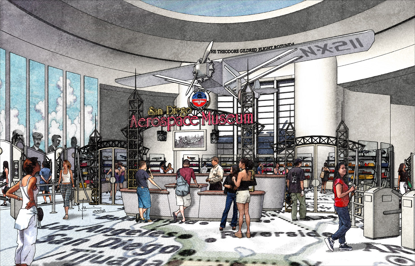 San Diego Air & Space Museum - Exline Design